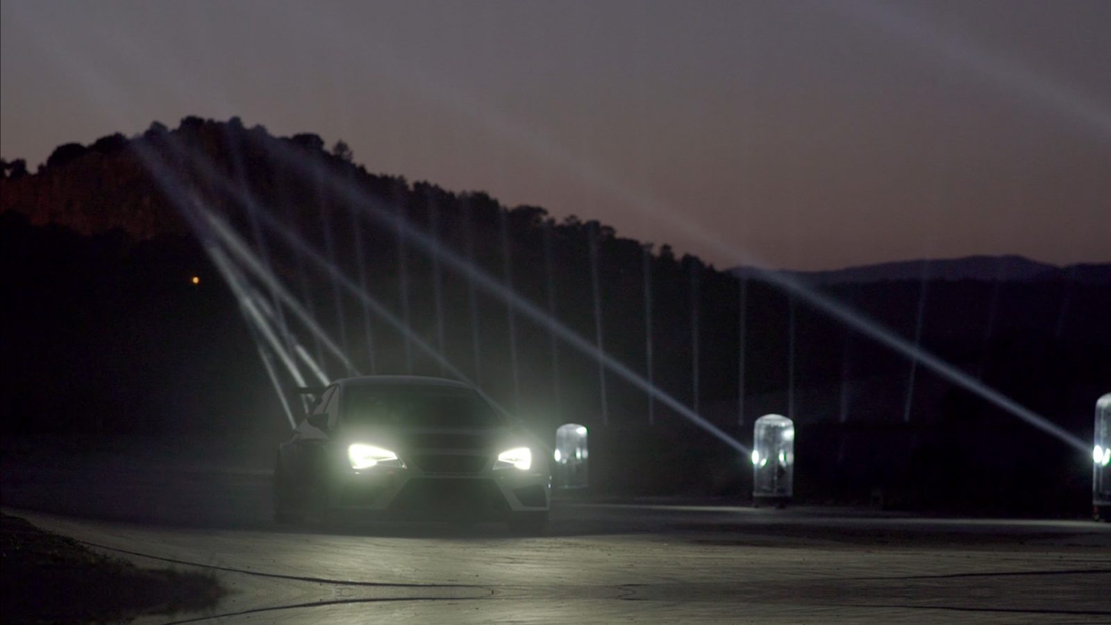 Cupra Race Track Light Show, Launch Event 2018 - Tigrelab