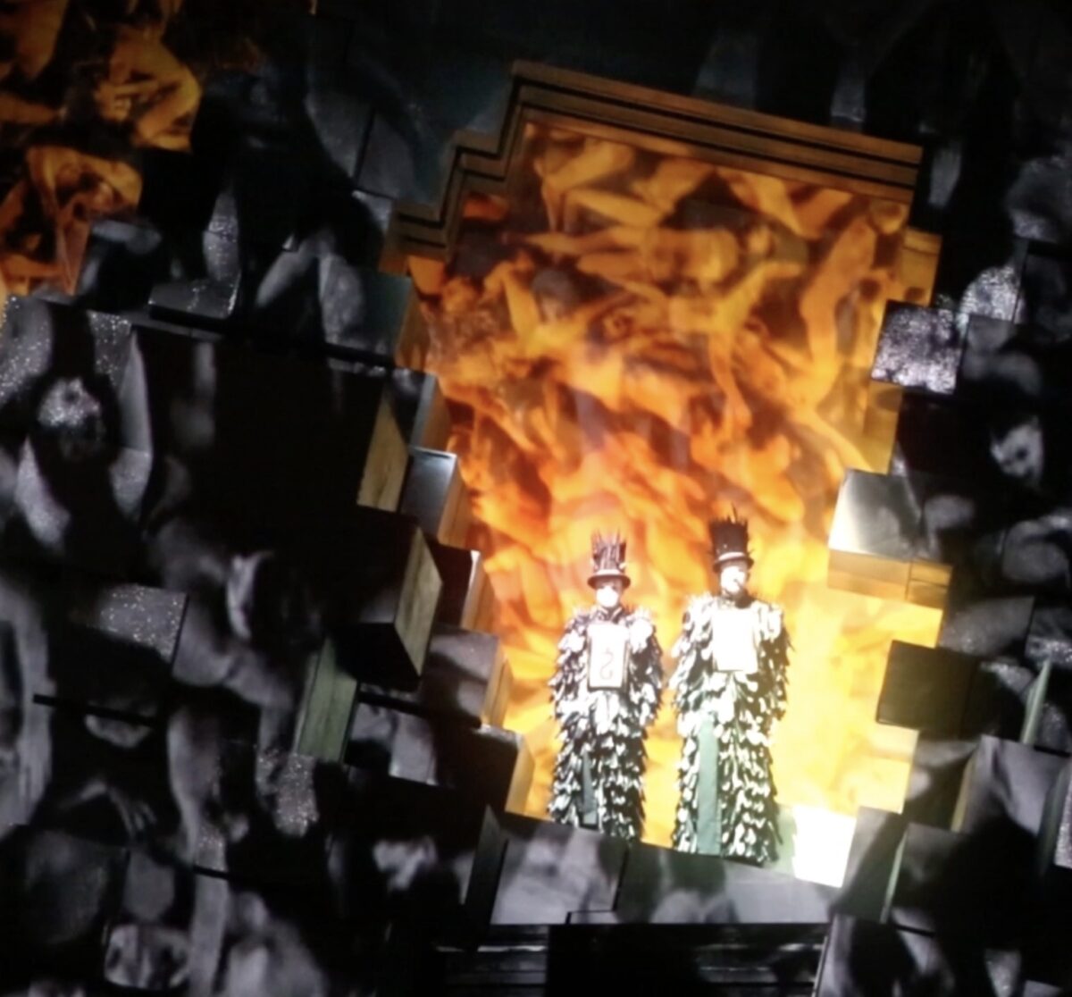 Babylon / Opera Visuals, Munich Opera House 2012 - Tigrelab