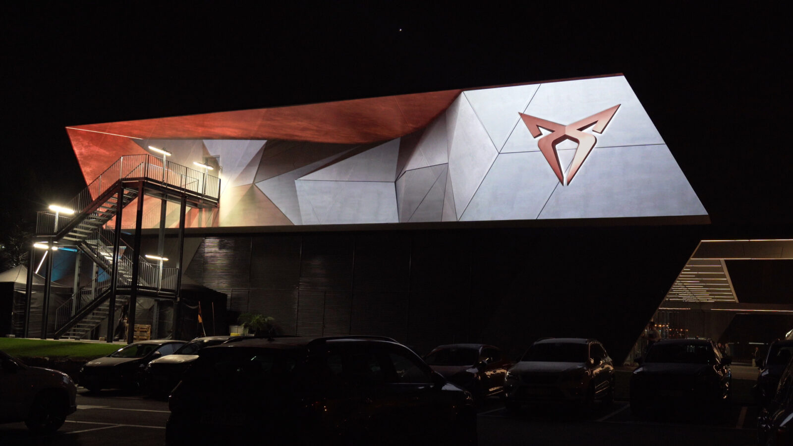 Cupra Headquarters Projection Mapping Opening Event - Tigrelab