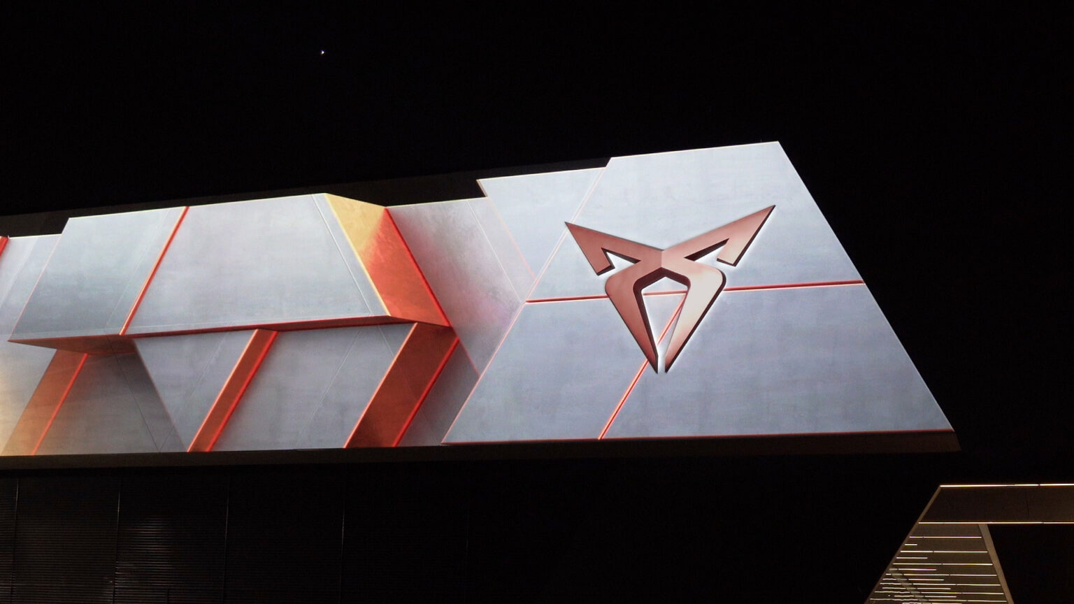 Cupra Headquarters Projection Mapping Opening Event - Tigrelab