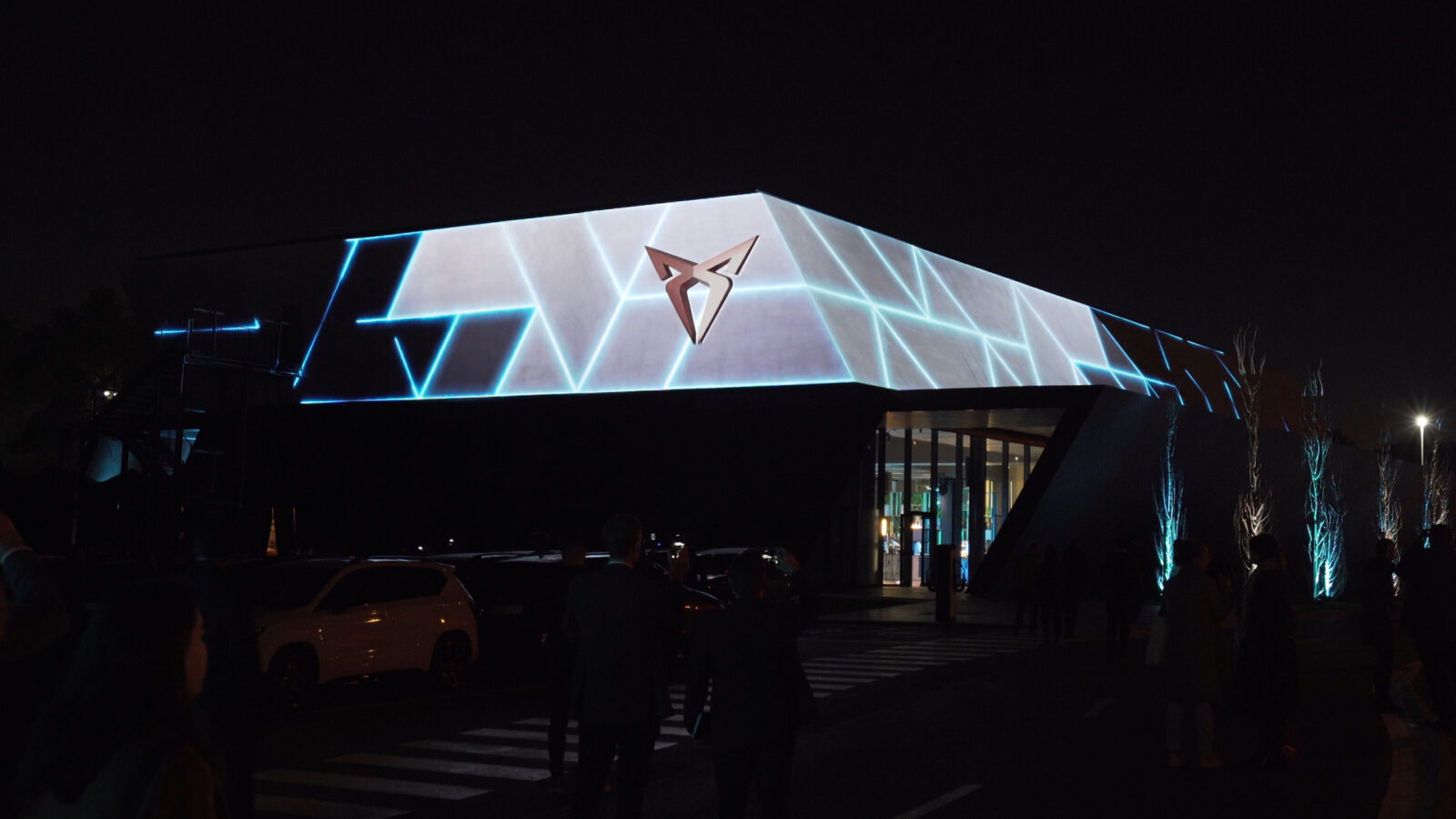 Cupra Headquarters Projection Mapping Opening Event - Tigrelab